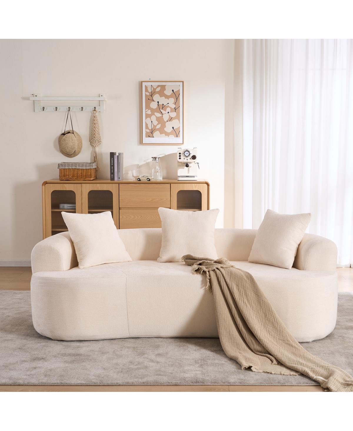 Click here for Streamdale Furniture Crescent Sofa: Modern  Self-I... prices