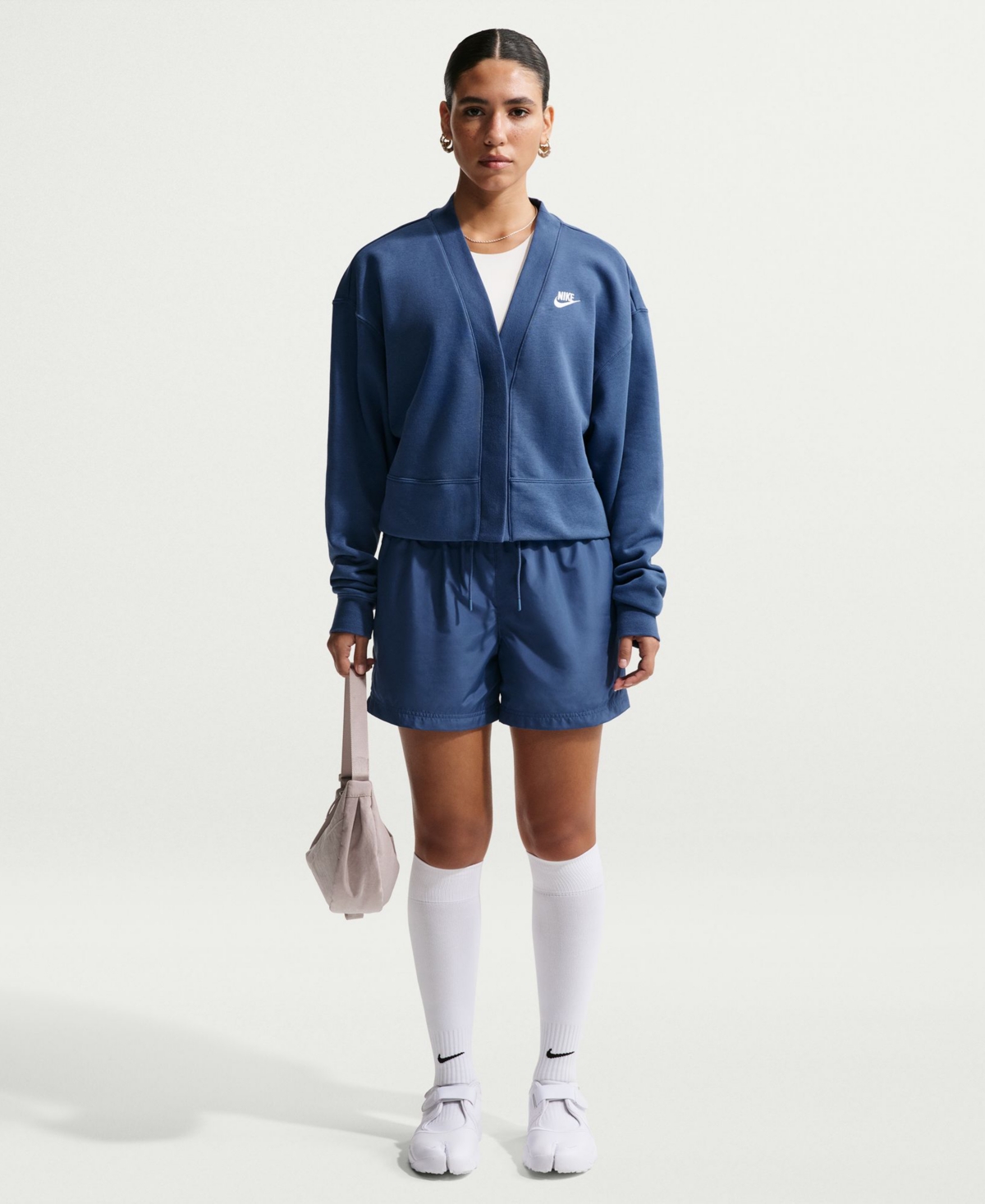 Click here for Nike Sportswear Womens Club Fleece Loose Cardigan... prices