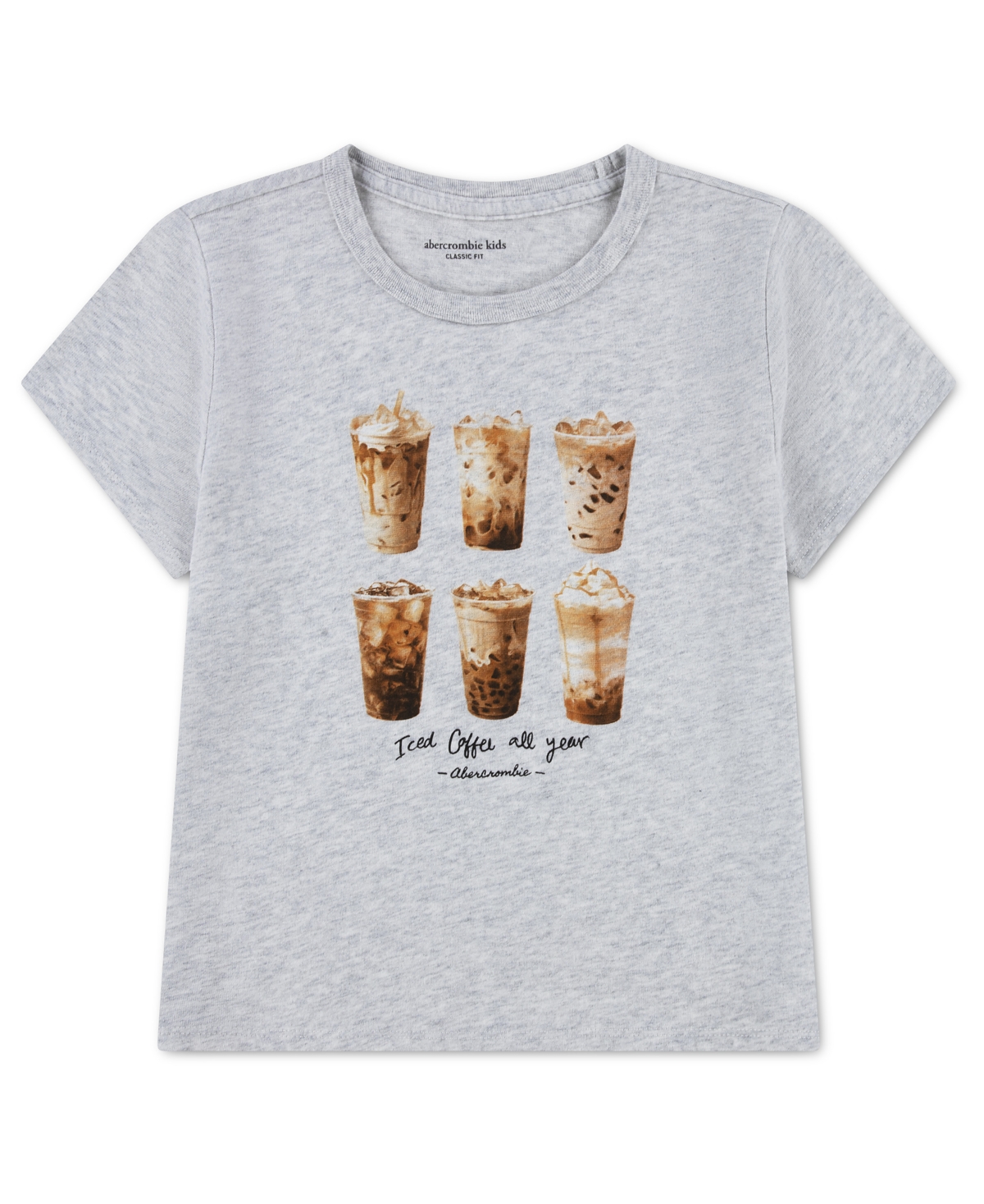 Click here for abercrombie kids Girls Iced Coffee Classic Crewnec... prices