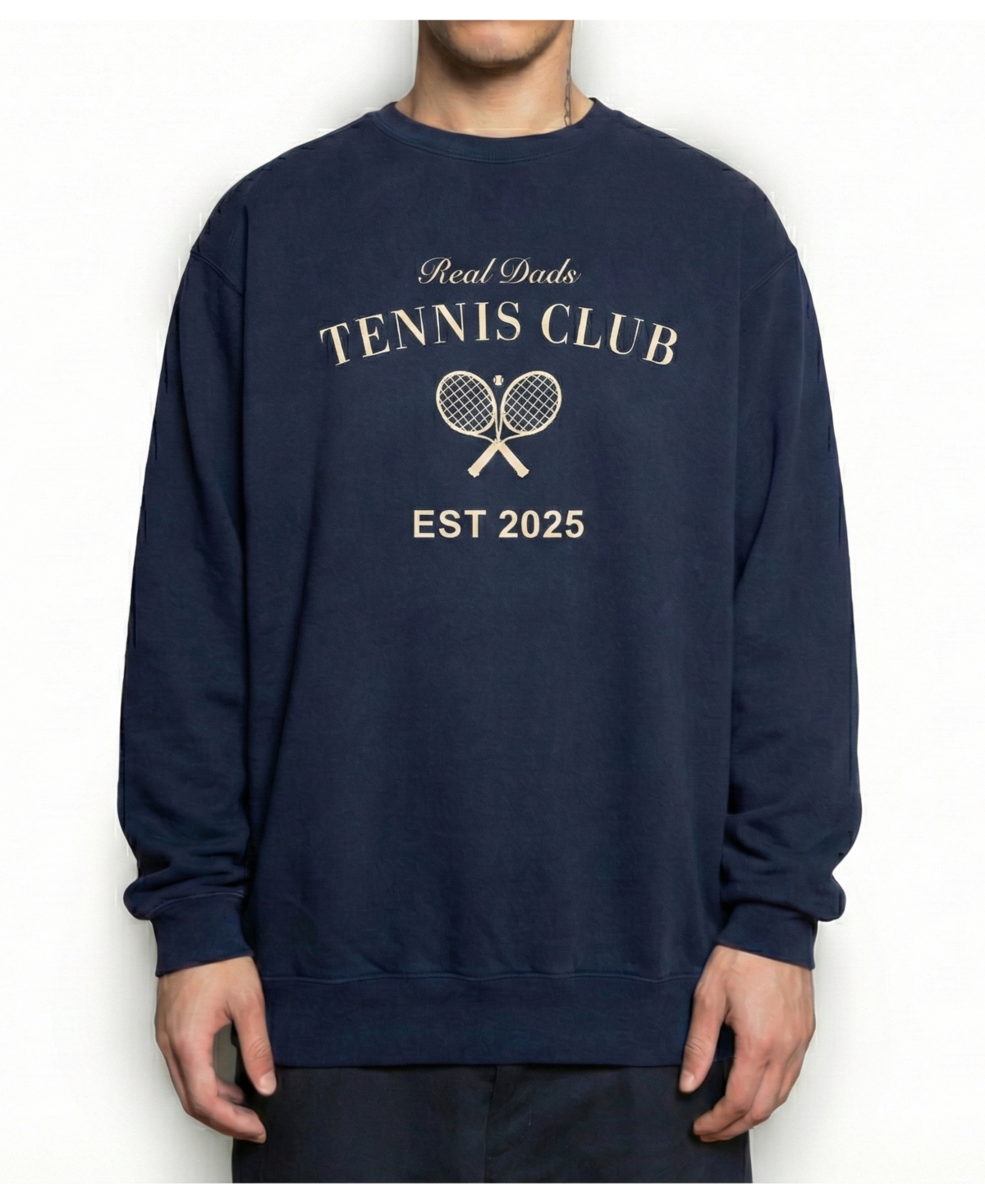 Click here for 9tofive Mens Real Dads Tennis Club Heritage Crewne... prices