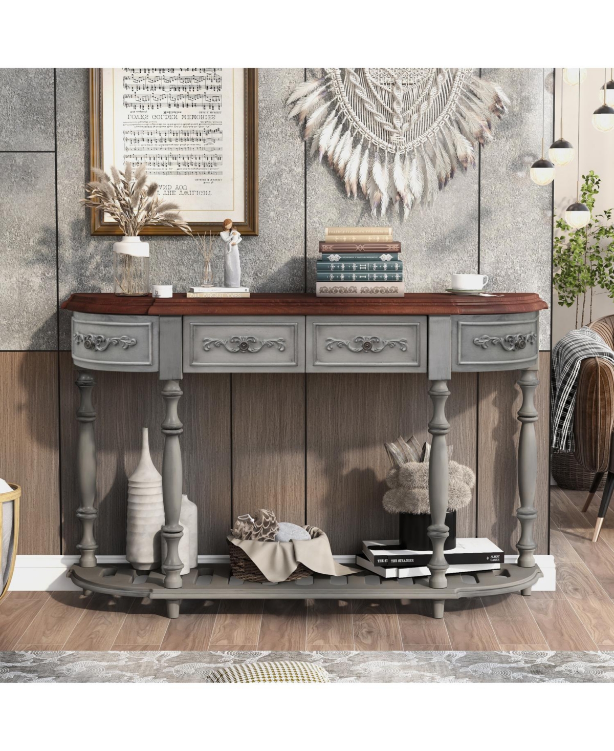 Click here for 52Modern and Contemporary Curved Console Table Sof... prices