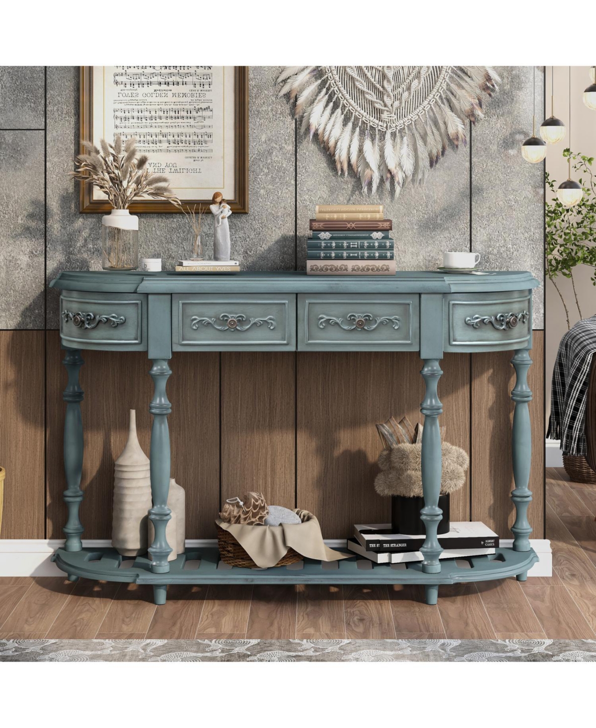 Click here for 52Modern and Contemporary Curved Console Table Sof... prices