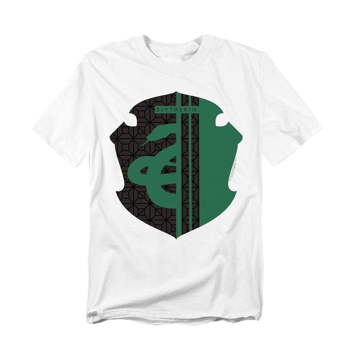 Click here for Harry Potter Mens Slytherin Shield T Shirt - White prices