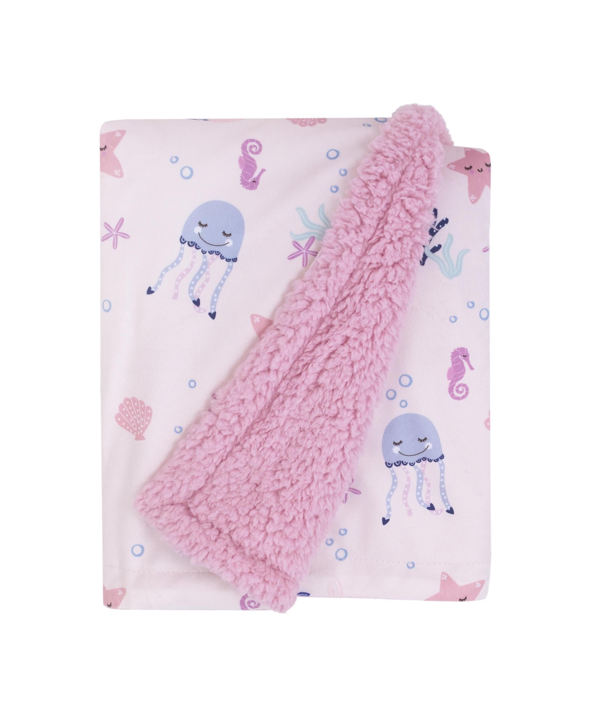 Click here for NoJo Mermaid Lagoon Pink and Blue Seashells  Jelly... prices