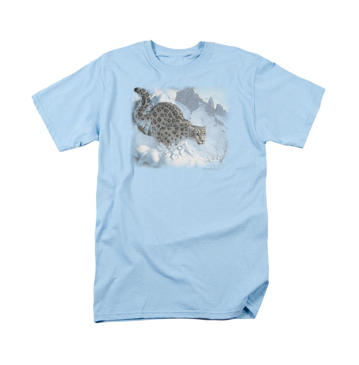 Click here for Wild Wings Mens Wildlife Snow Leopard T Shirt - Li... prices