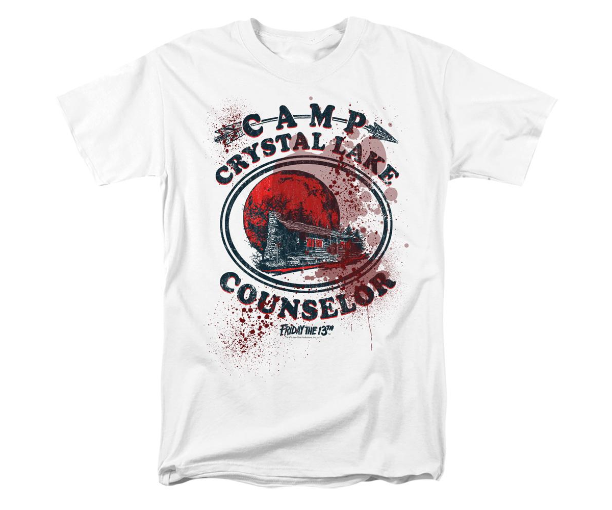 Click here for Friday The 13th Mens Camp Counselor Victim T Shirt... prices