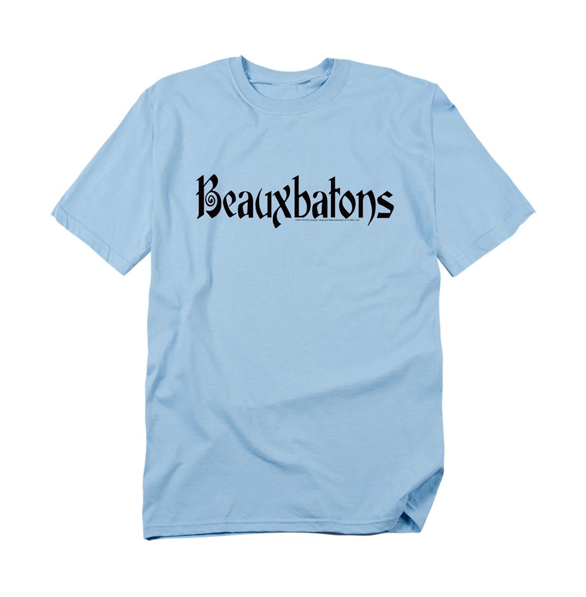 Click here for Harry Potter Mens Beauxbatons T Shirt - Light blue prices