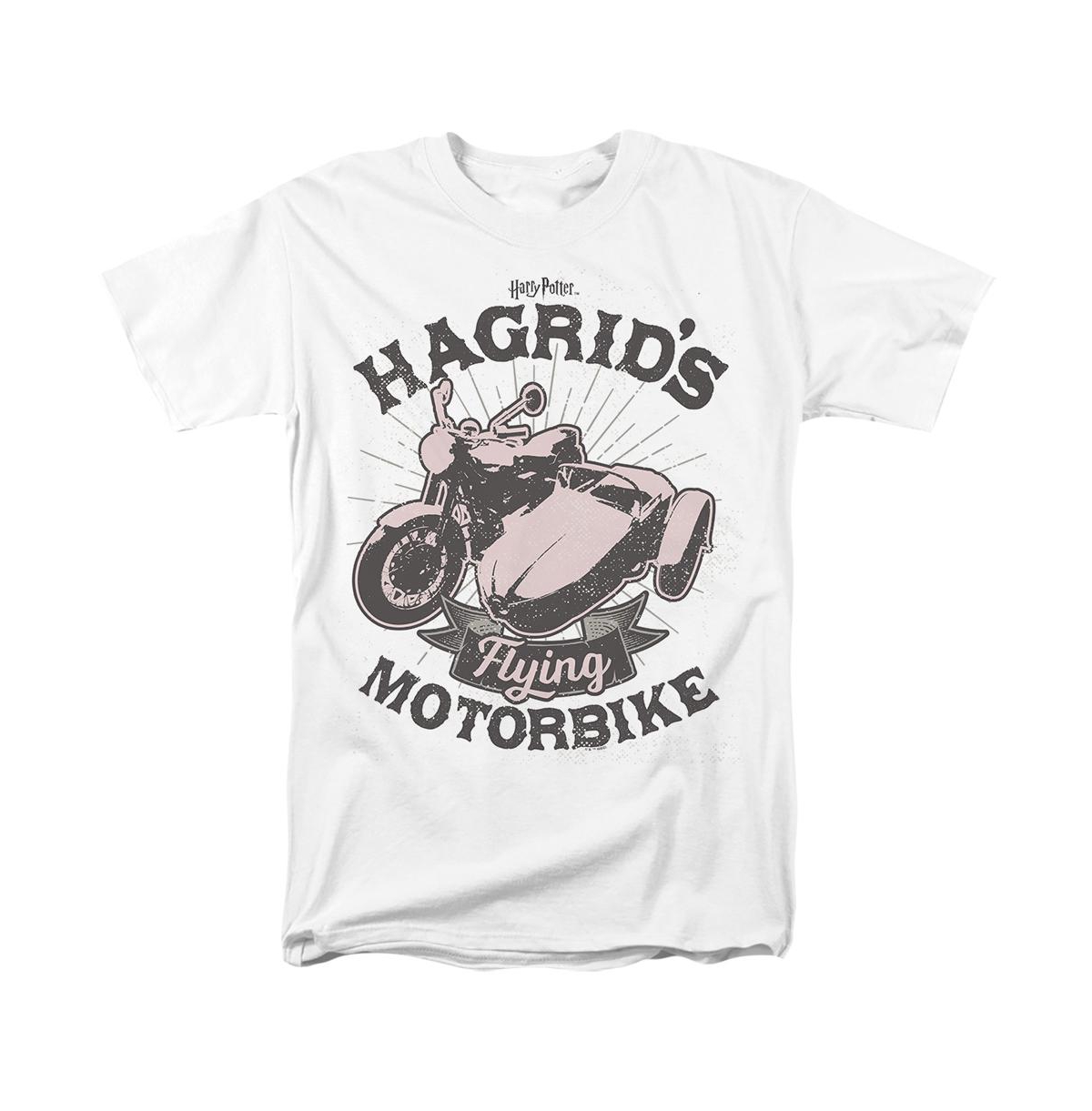 Click here for Harry Potter Mens Hagrids Motorbike T Shirt - Whit... prices