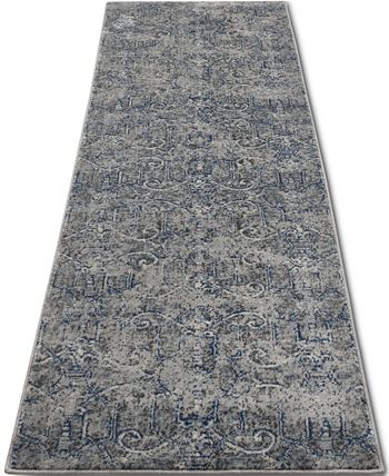 Kelly Ripa Home CLOSEOUT!! Origin KRH11 Navy 2'3" x 8" Runner Rug - Macy's