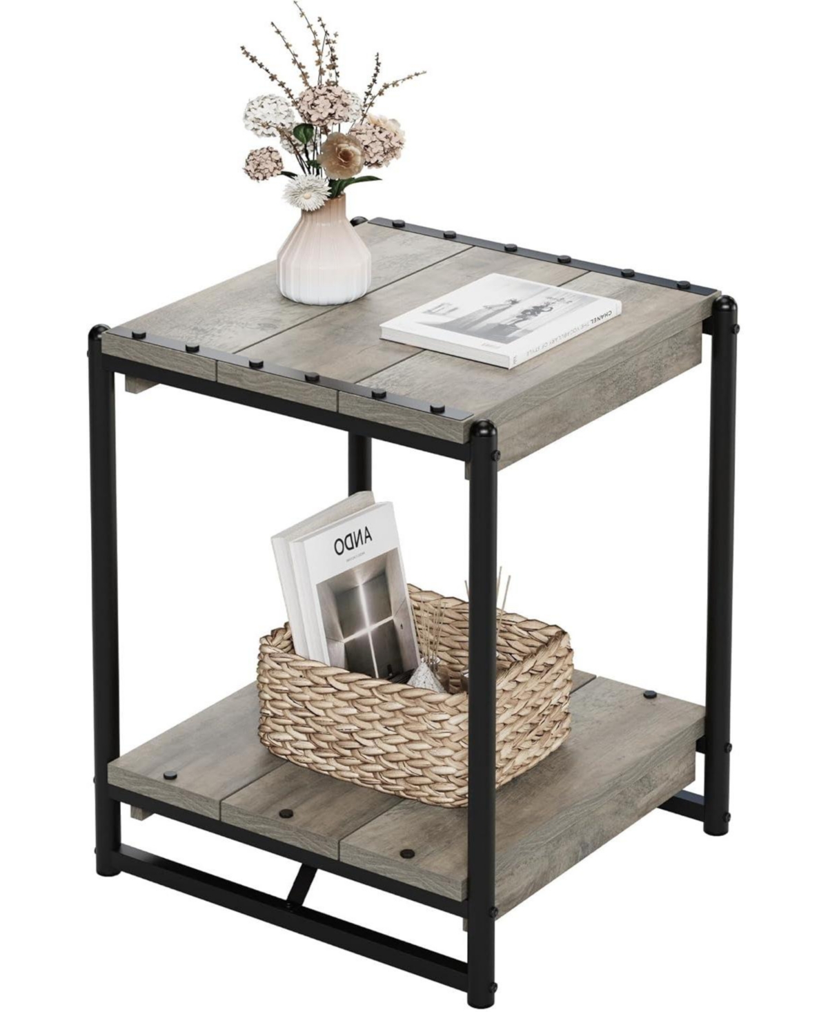 Click here for gaomon 20" Large Square Farmhouse Wood Storag... prices