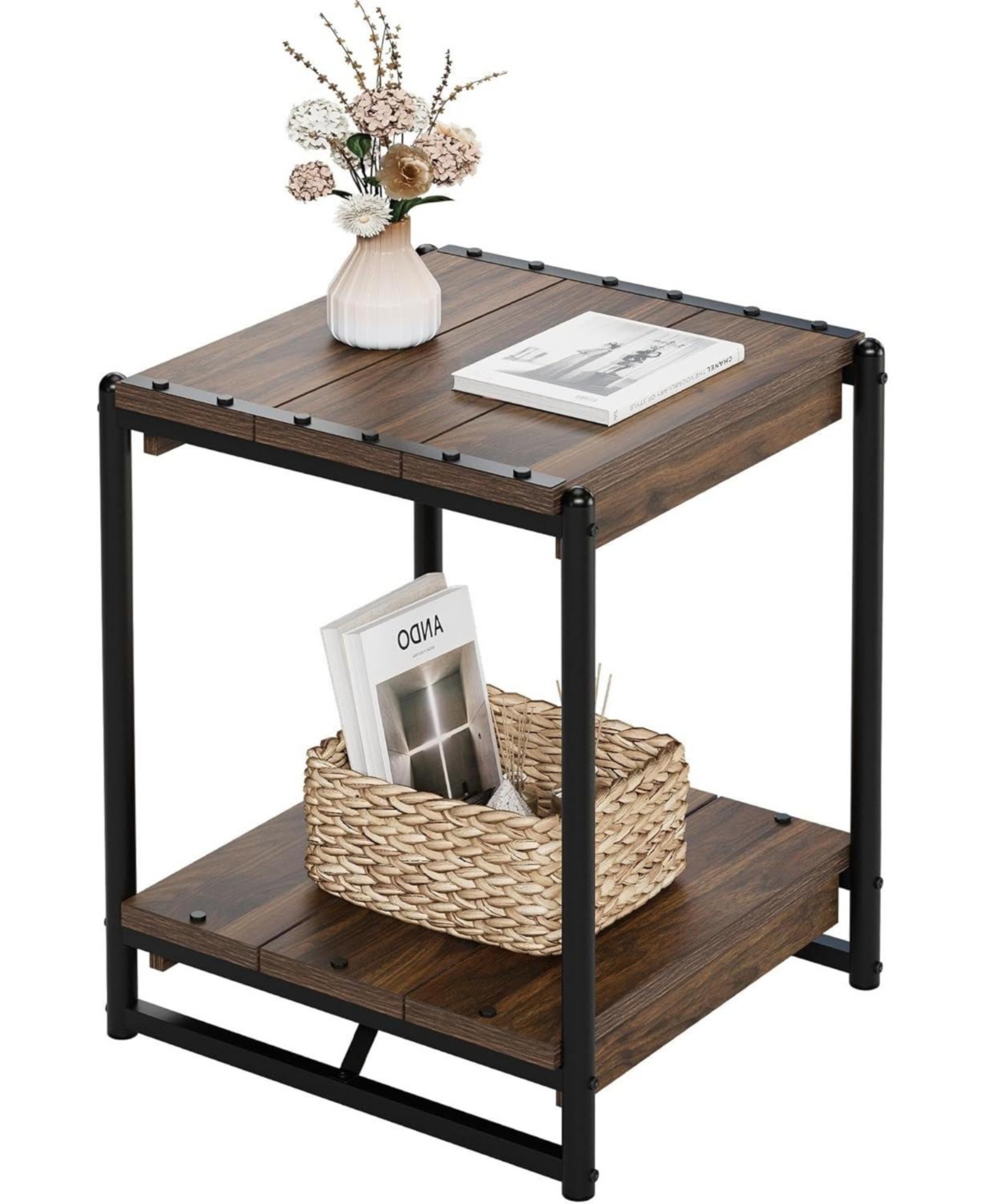 Click here for gaomon 20" Large Square Farmhouse Wood Storag... prices