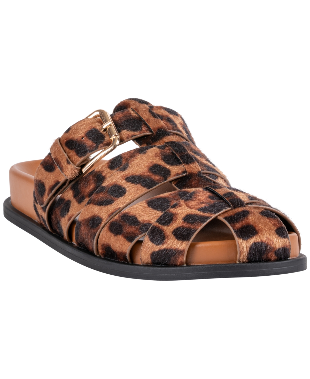 Click here for Gc Shoes Womens Lovely Multi-Strap Footbed Slip-On... prices