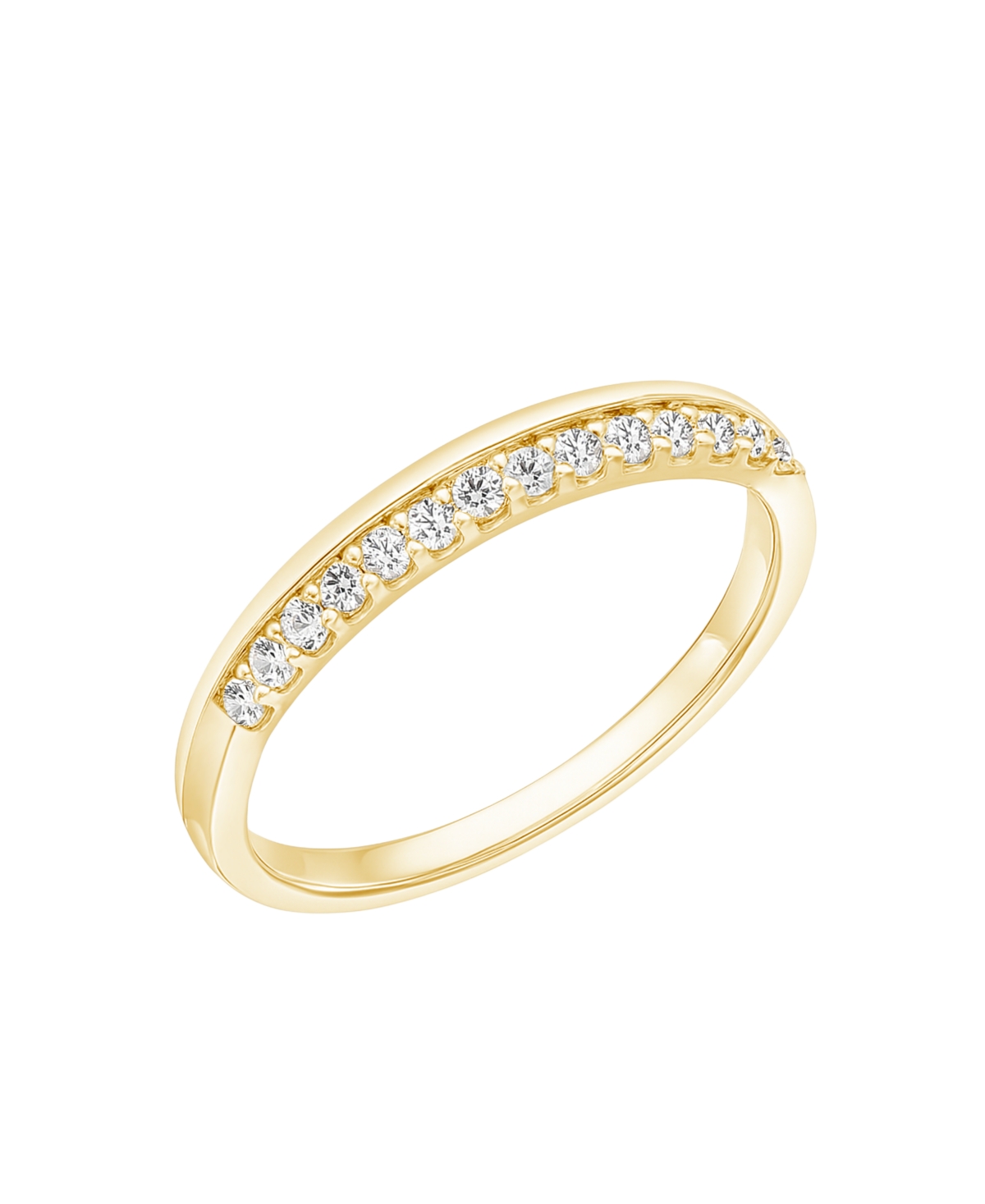 Click here for Macys Diamond (1/5 ct. t.w.) Ring in 10k Yellow Go... prices