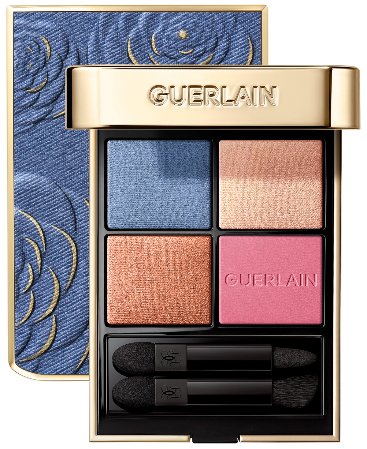 Click here for Guerlain Limited Edition Ombres G-Quad Denim Bloss... prices