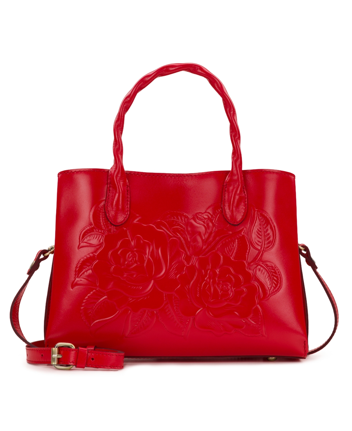 Click here for Patricia Nash Genovese Medium Floral Tooled Leathe... prices
