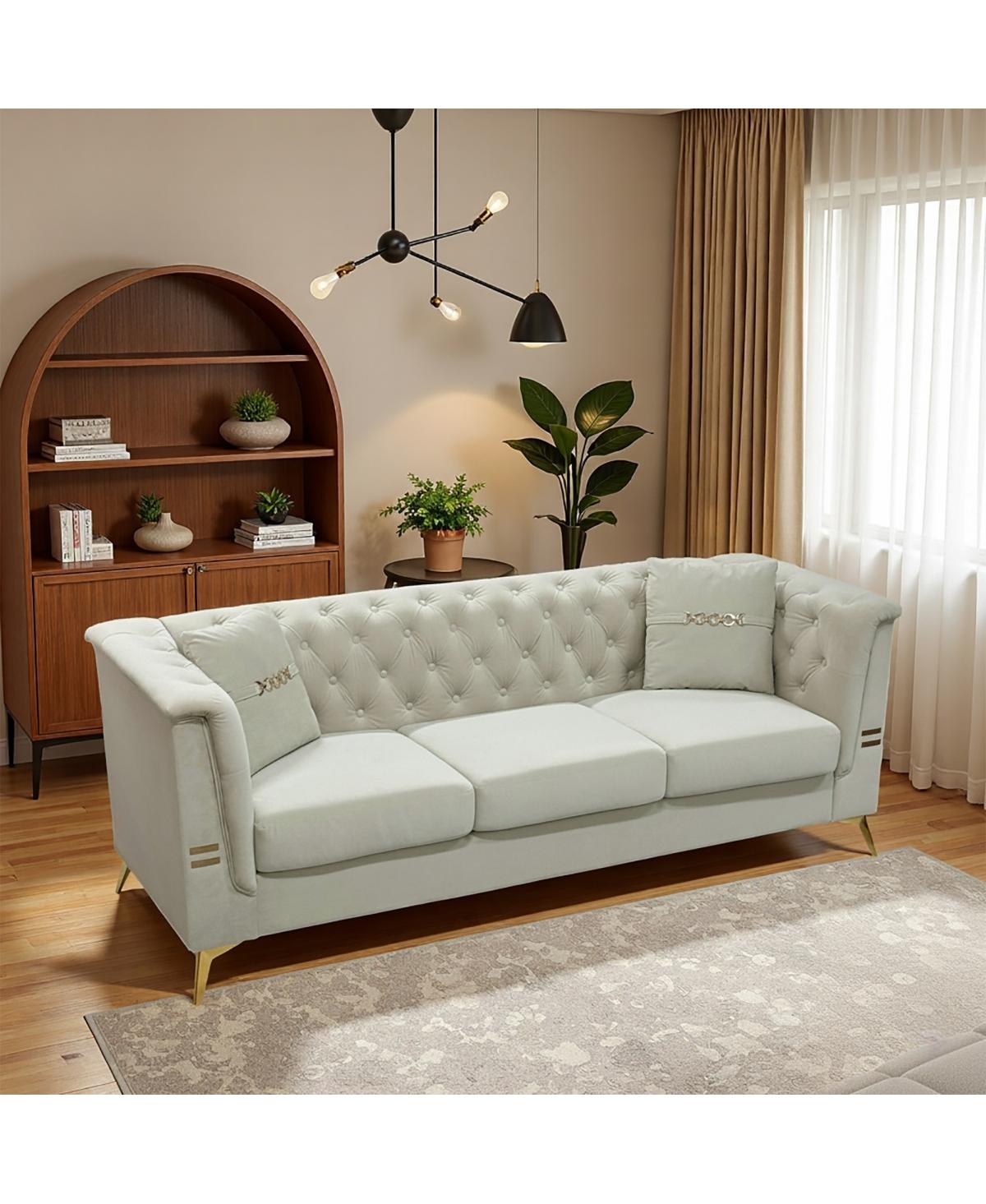 Click here for Streamdale Furniture Luxurious Faux Sherpa Sofa wi... prices