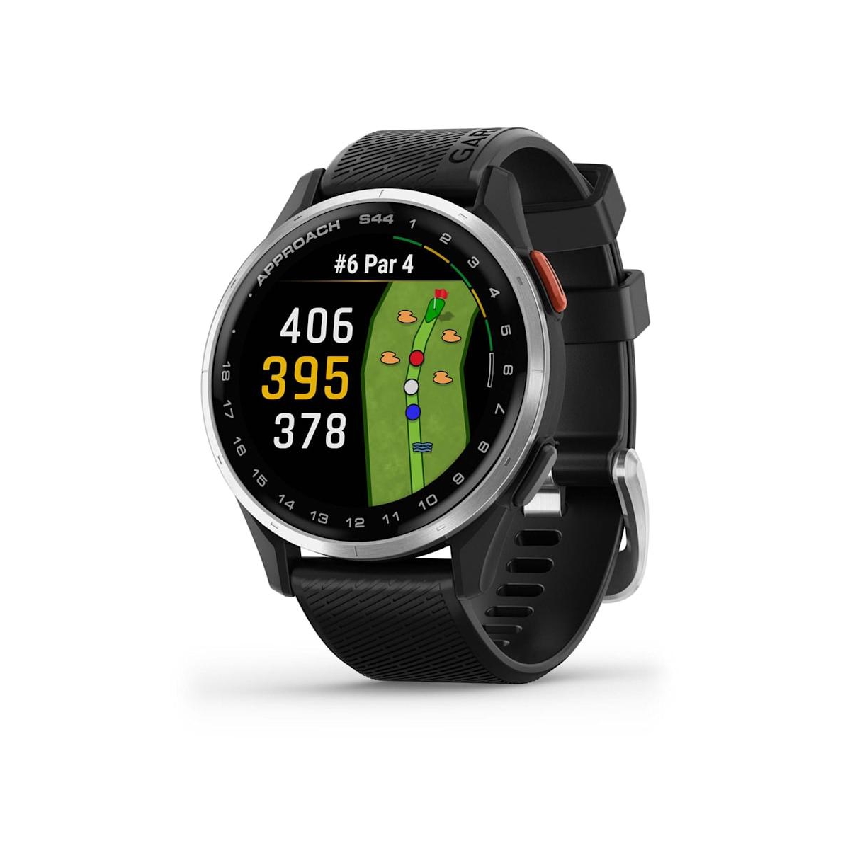 Click here for Garmin Approach S44  Silver/Black Silicone - Silve... prices