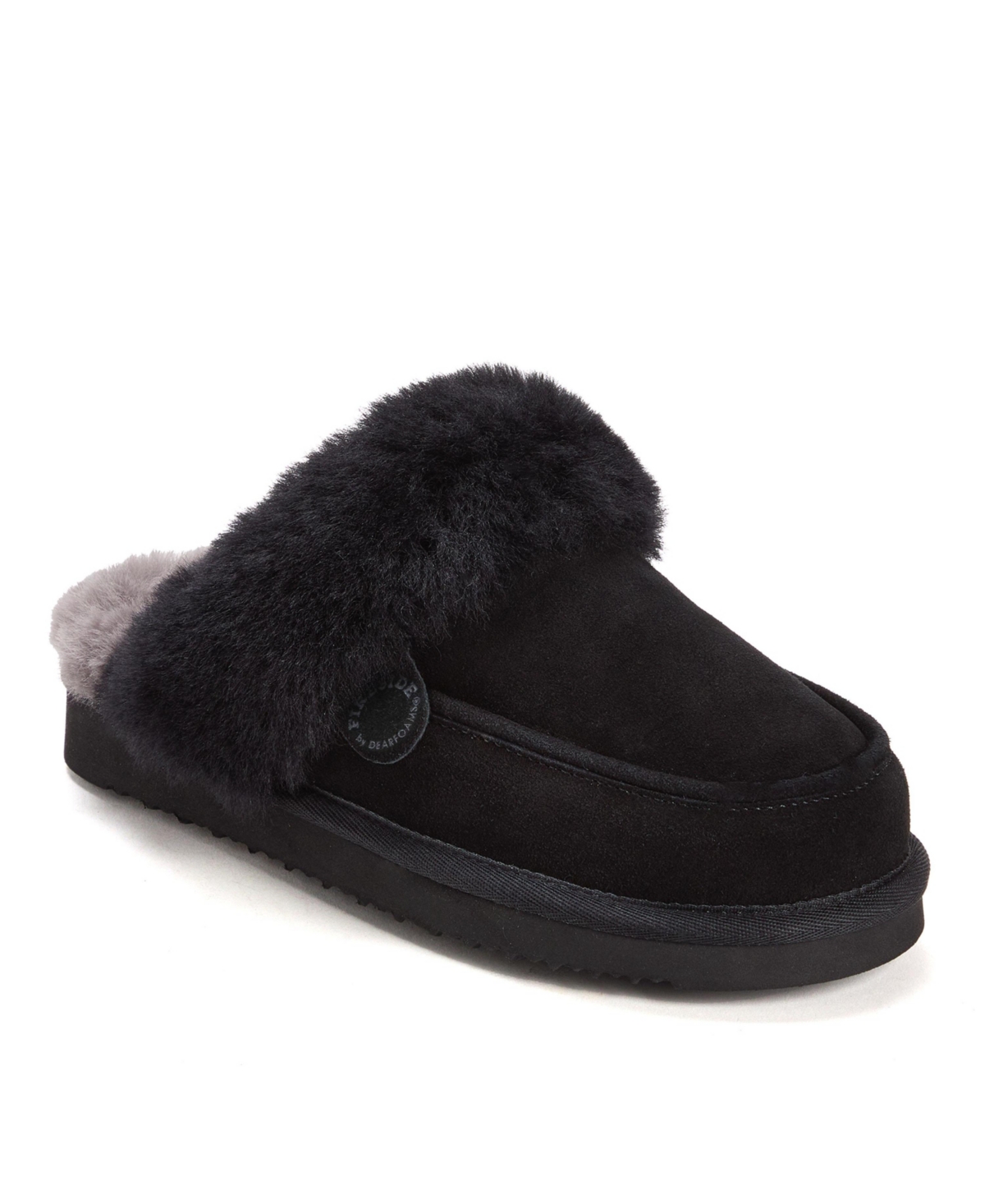 Click here for Dearfoams Womens Melville Genuine Shearling Scuff... prices