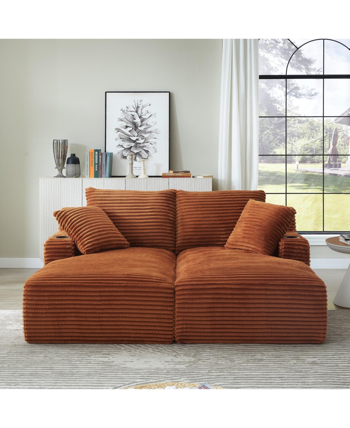 Click here for Streamdale Furniture Compressible Double Chaise Lo... prices