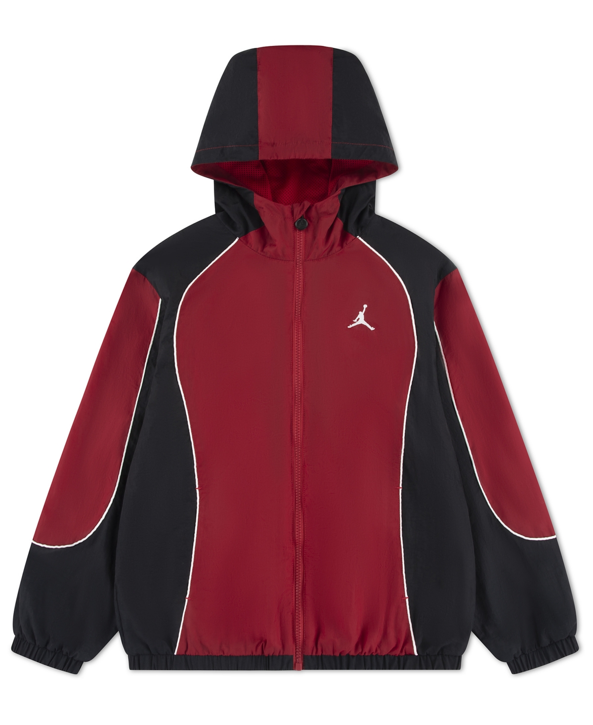 Click here for Jordan Boys 8-20 Color Block Zipper Wind Jacket -... prices