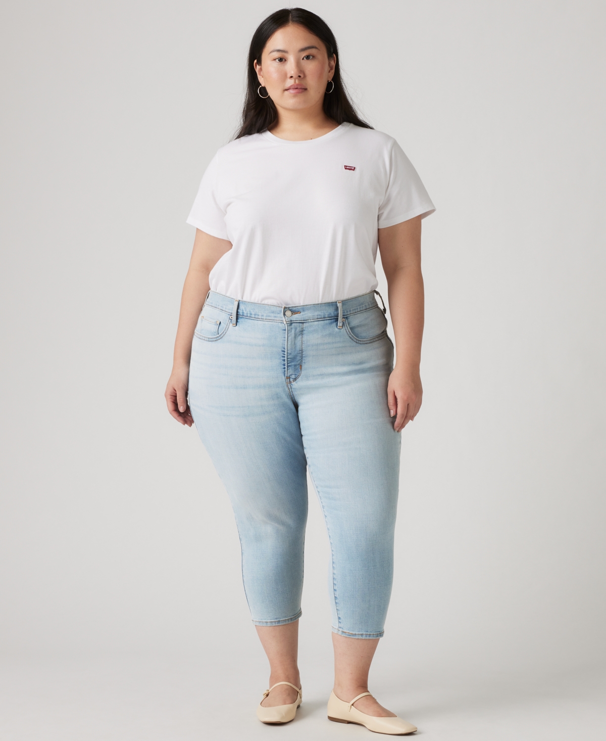 Click here for Levis Trendy Plus Size 311 Shaping Skinny Capri Je... prices