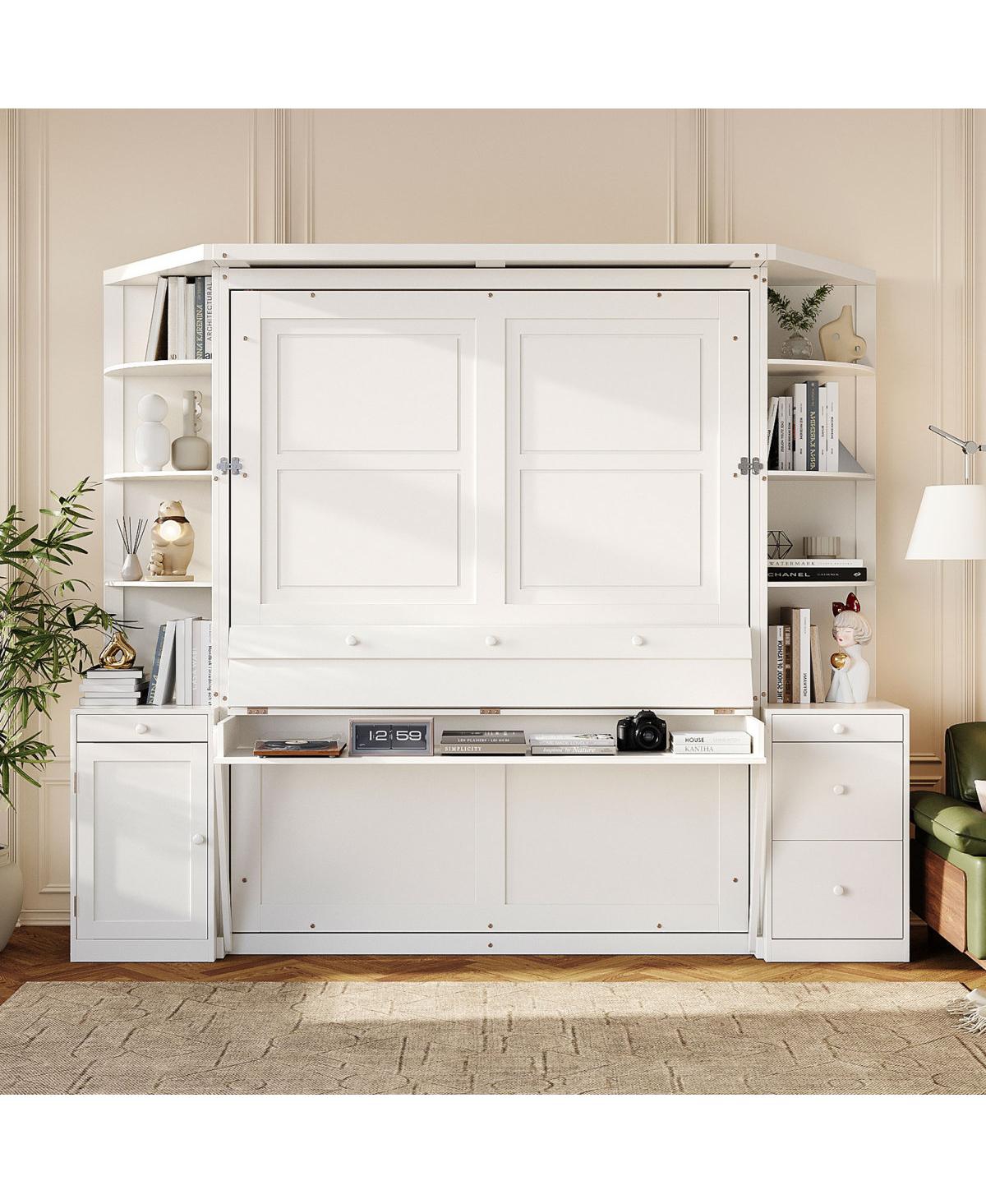 Click here for Streamdale Furniture Queen Murphy Bed with Desk  S... prices