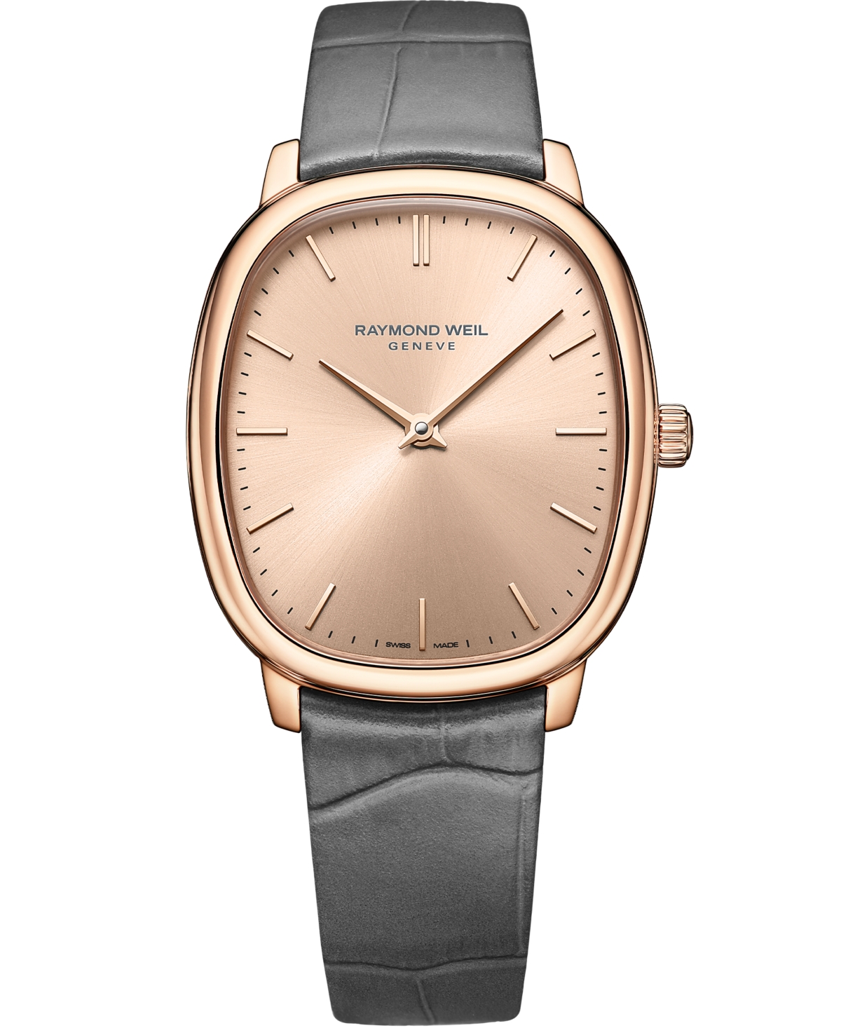 Click here for Raymond Weil Mens Toccata Gray Leather Watch  33x3... prices