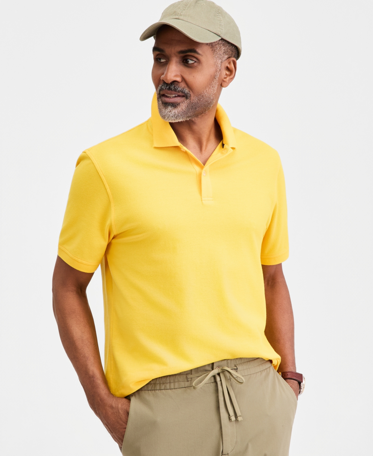 Click here for Club Room Mens Classic Fit Performance Stretch Pol... prices