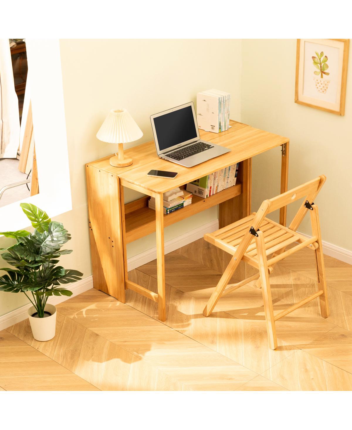 Click here for Streamdale Furniture Bamboo Folding Desk  Space-Sa... prices