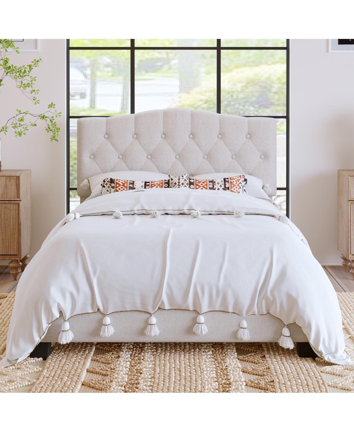 Click here for Streamdale Furniture Full Upholstered Platform Bed... prices