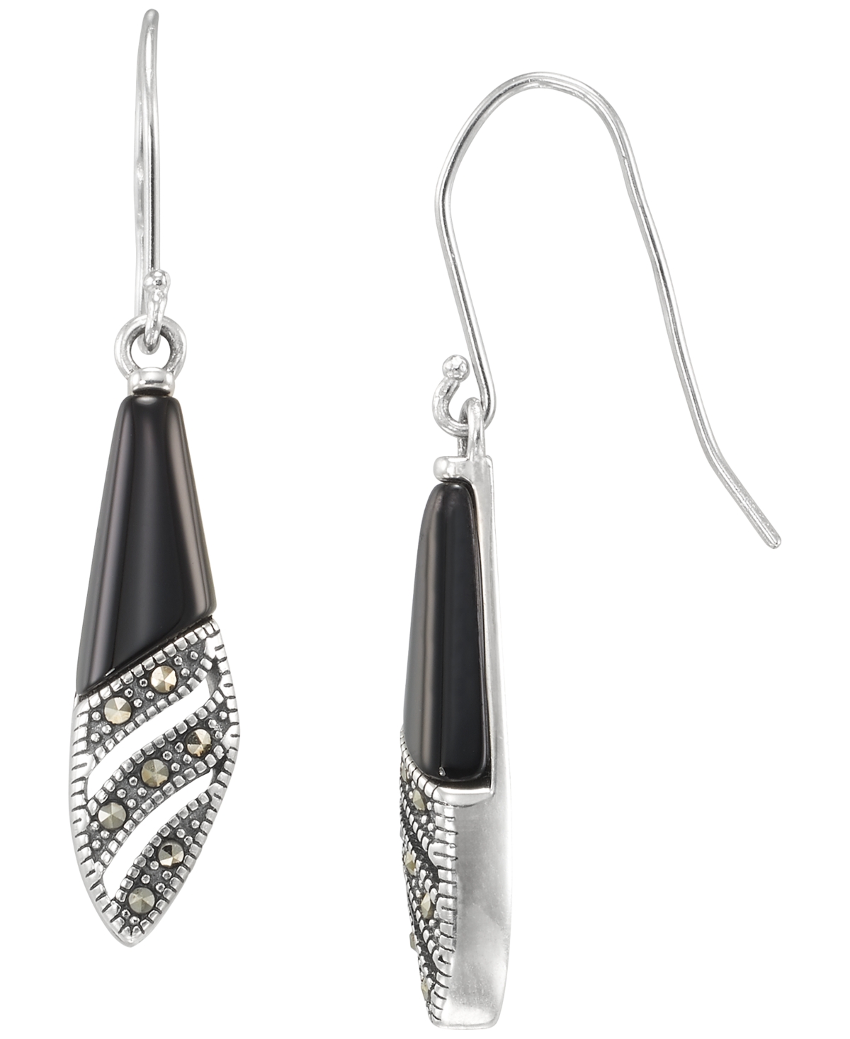 Click here for Macys Marcasite (0.09 ct. t.w.) and Onyx (1-1/2 ct... prices