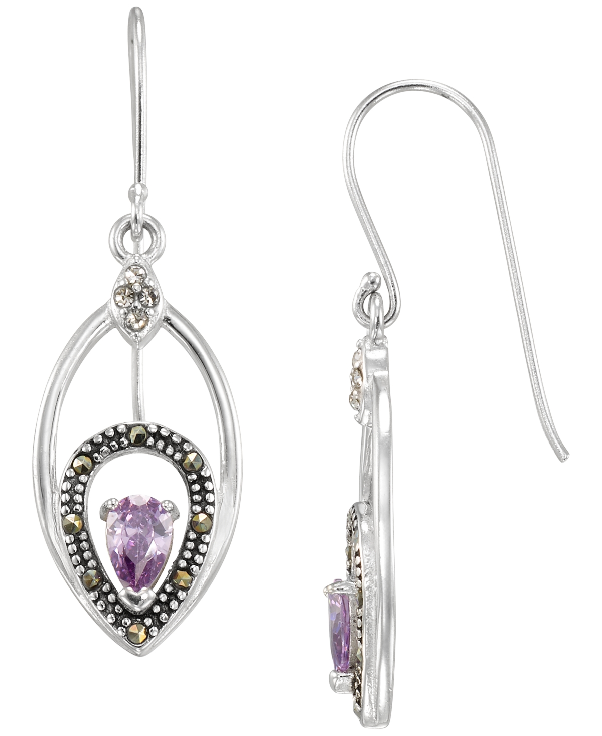 Click here for Macys Marcasite (0.10 ct. t.w.) and Amethyst (1/2... prices