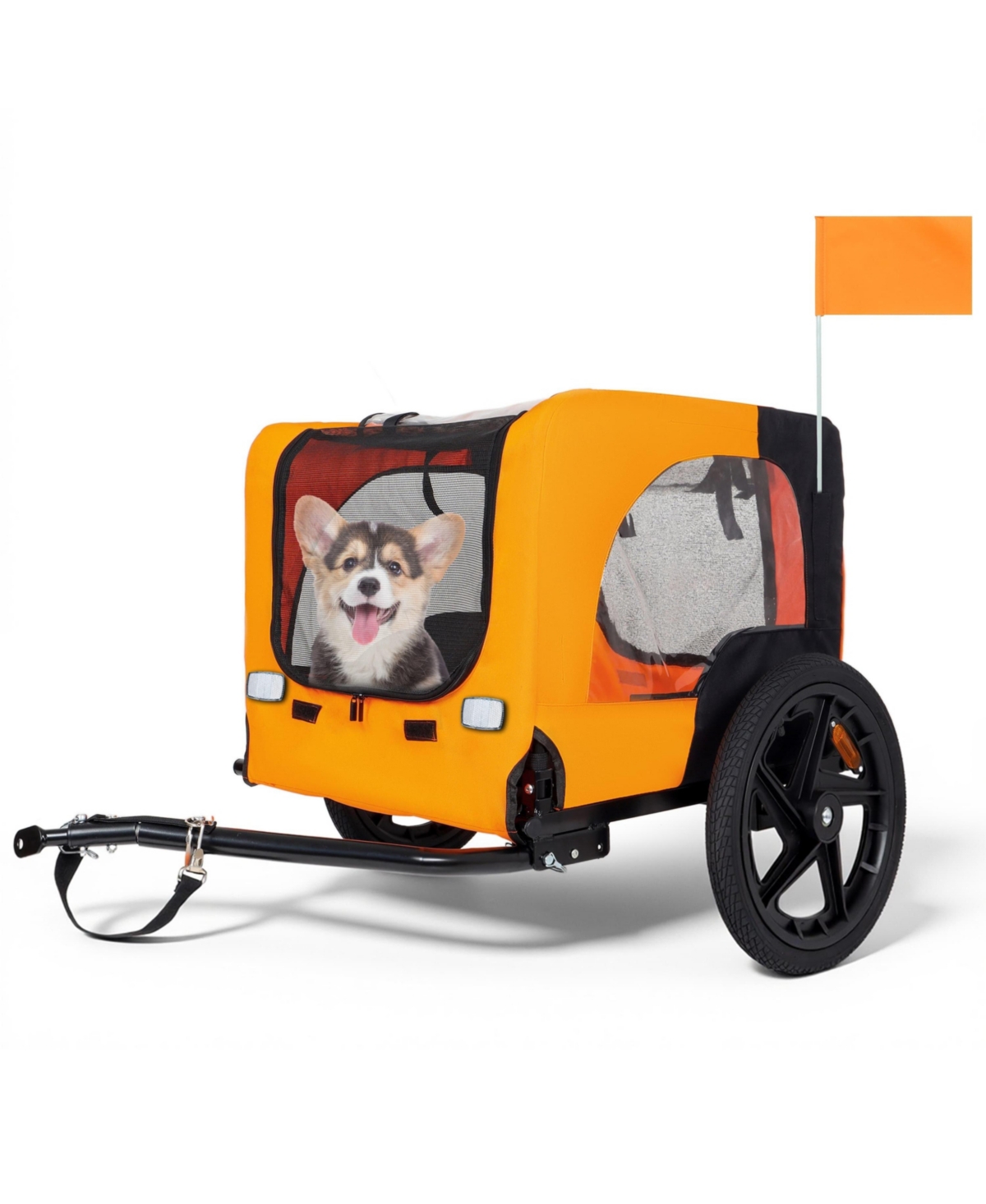 Click here for Zeus & Ruta Black+Grey Outdoor Heavy Duty Collapsi... prices