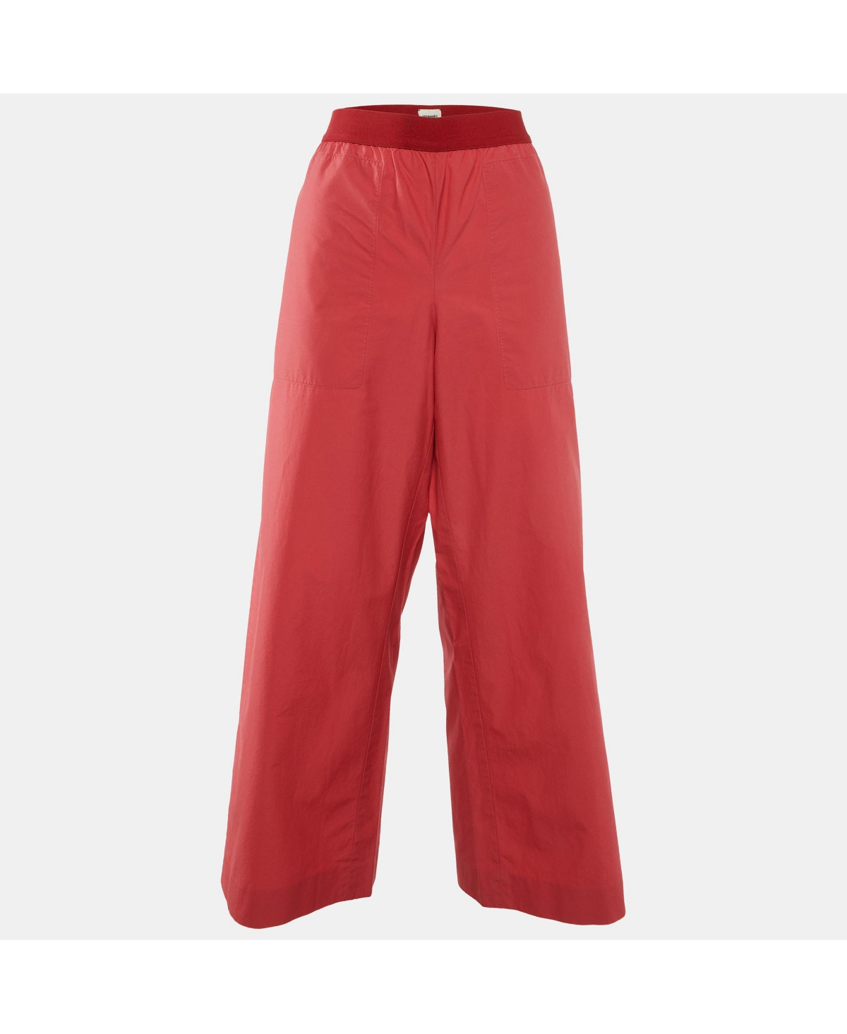 Click here for Pre-Owned Hermes Womens Cotton Wide Leg - Red prices