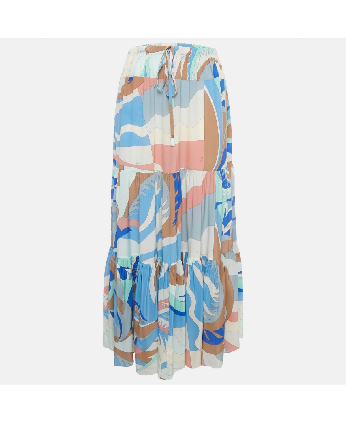 Click here for Pre-Owned Emilio Pucci Womens Multicolor Printed S... prices