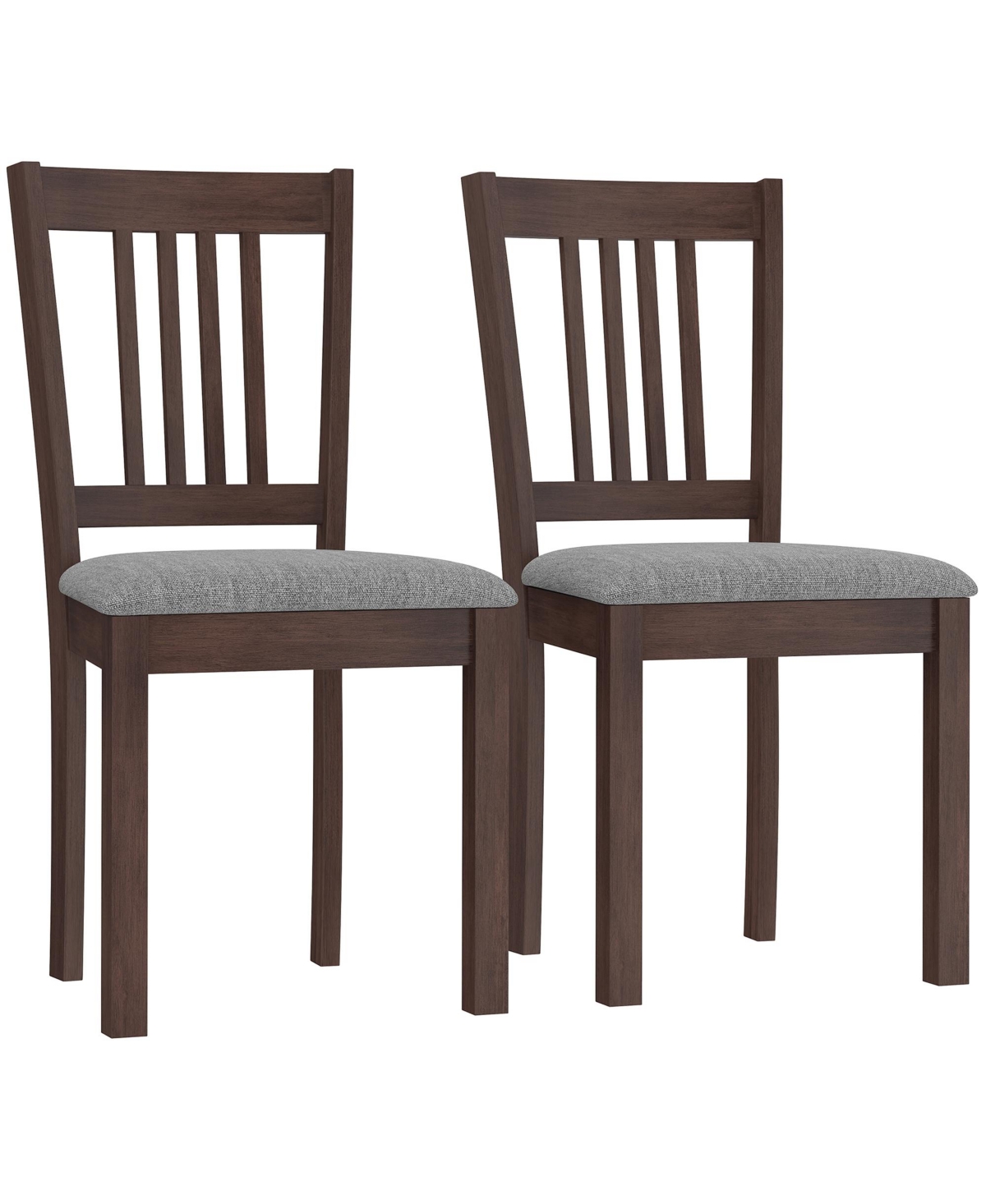 Click here for Homcom Dining Chairs Set of 2  Linen Upholste Kitc... prices