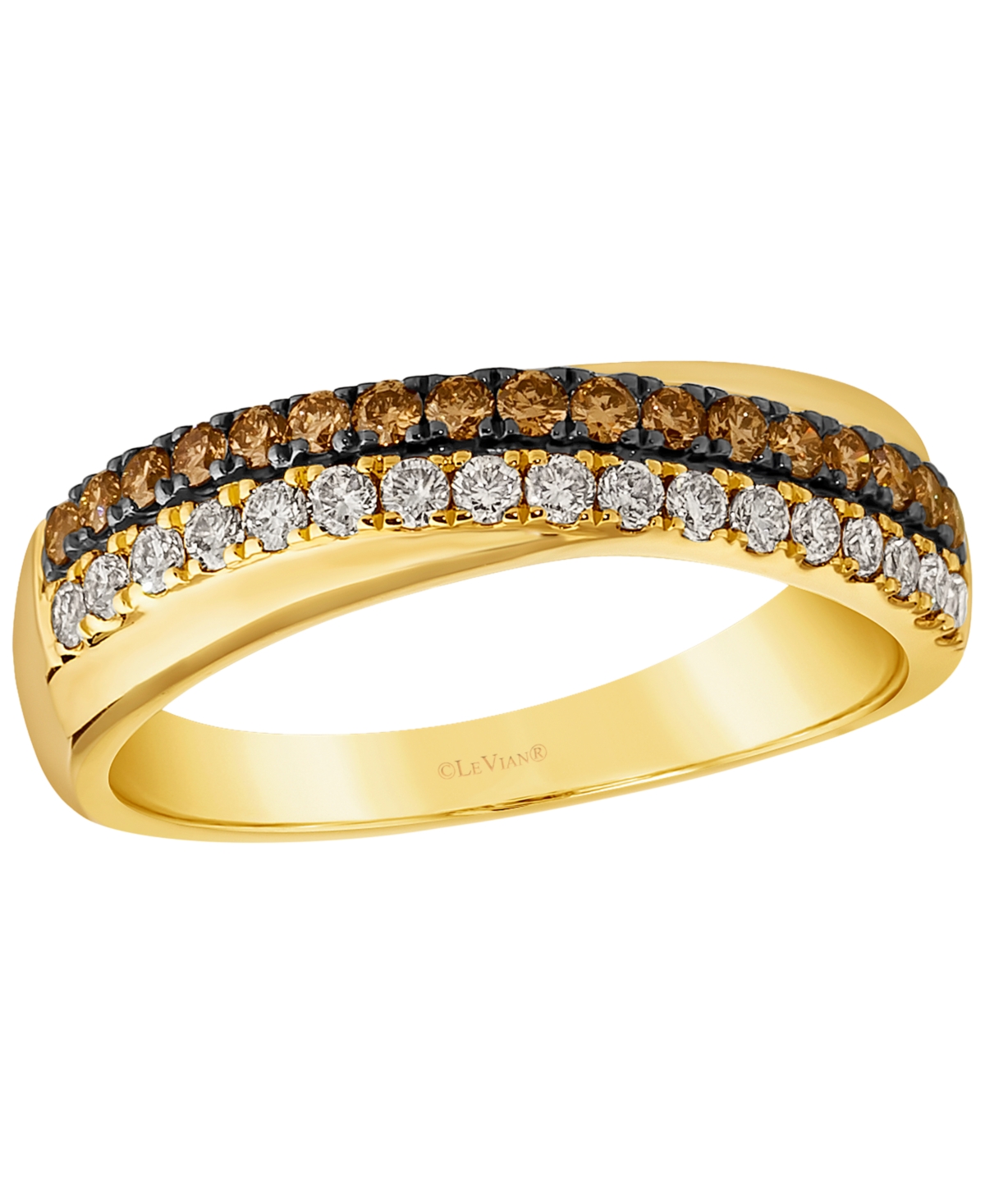 Click here for Le Vian Chocolate Diamond (0.27 ct. t.w.) & Nude D... prices