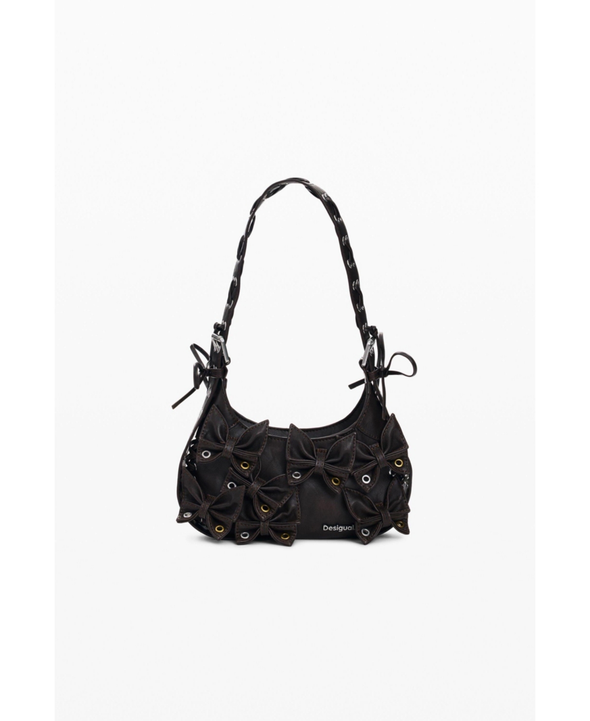 Click here for Desigual Womens Small bag with butterfly appliques... prices