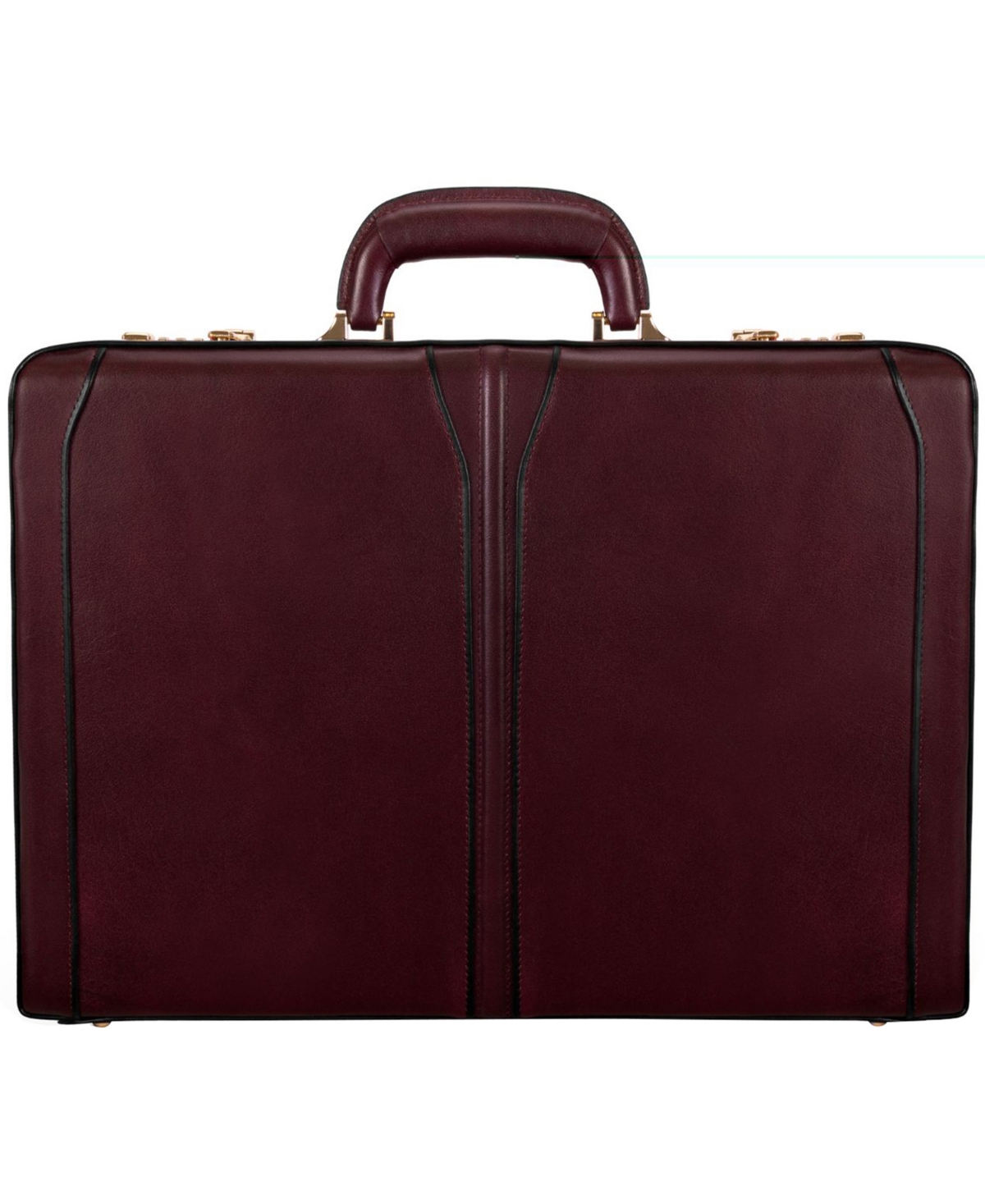 Click here for McKlein Lawson 18 Attache Briefcase - Burgundy prices