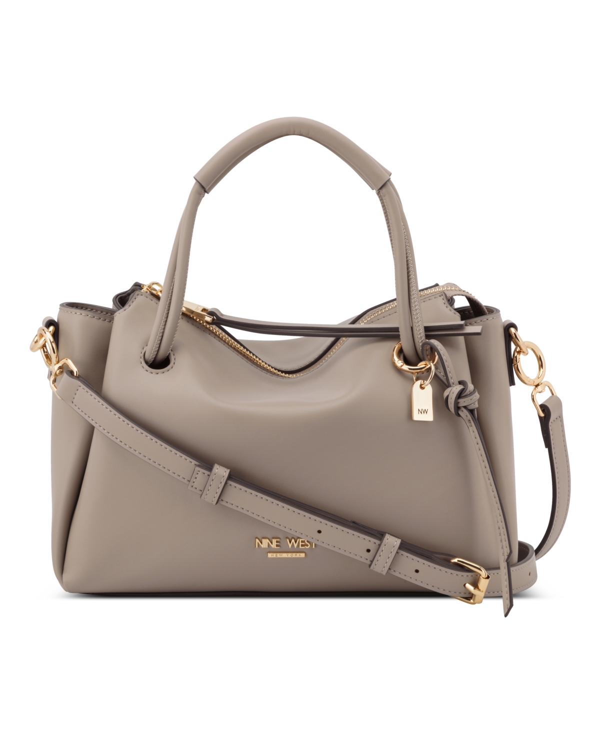Click here for Nine West Renan Small Satchel Bag - Pumice prices