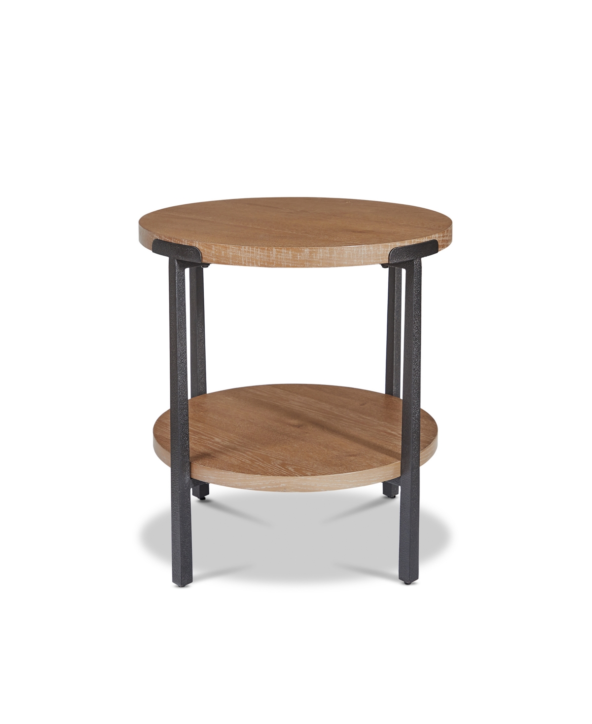 Click here for Furniture 23 Knox Round End Table - Medium Brown prices
