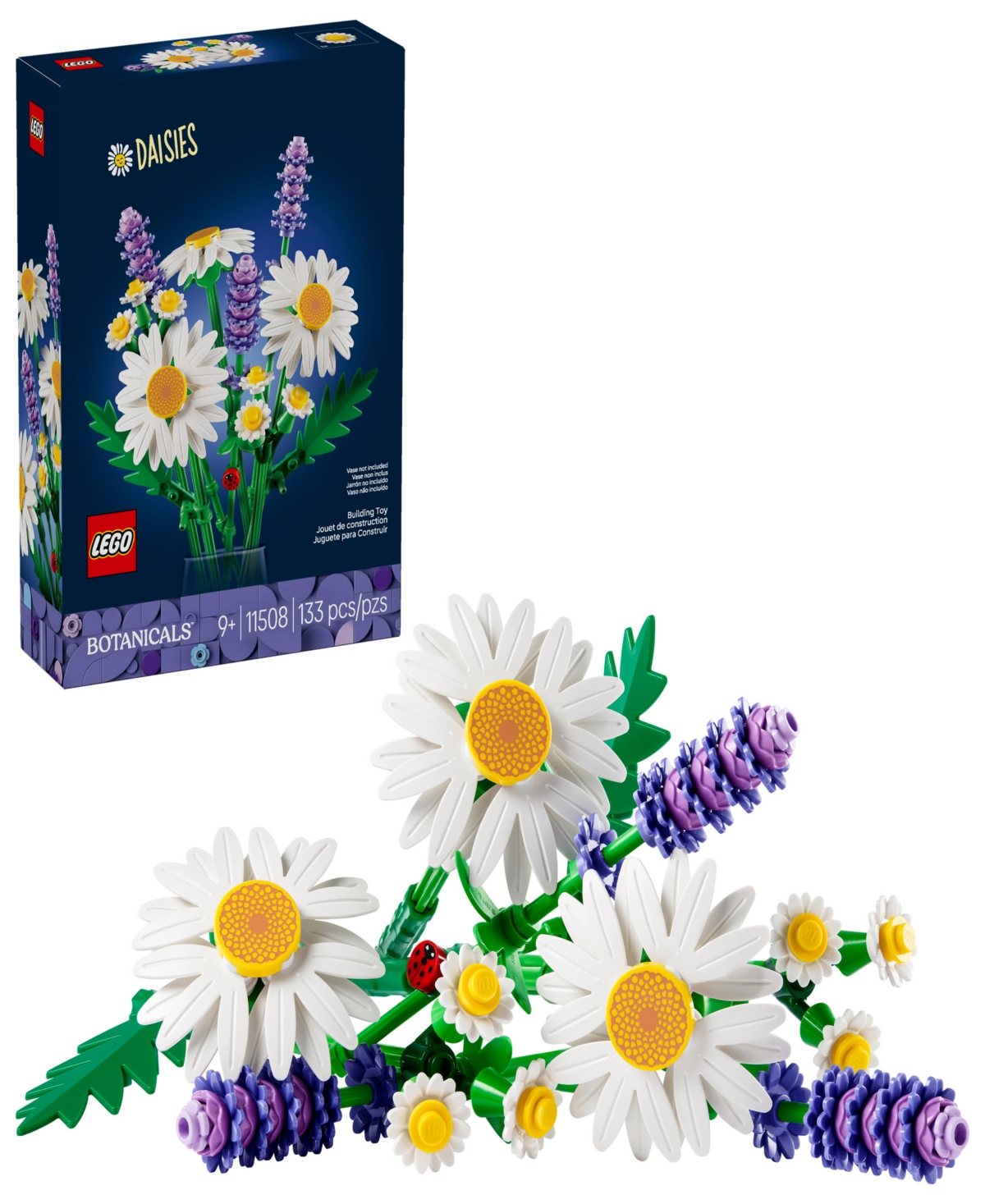 Click here for Lego Botanicals Daisies Building Toy 11508  133 Pi... prices