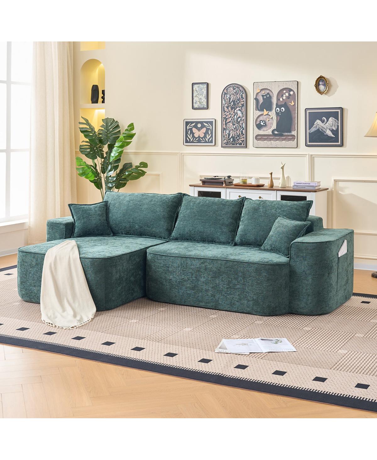 Click here for Streamdale Furniture L-Shaped Sectional Sofa  104... prices