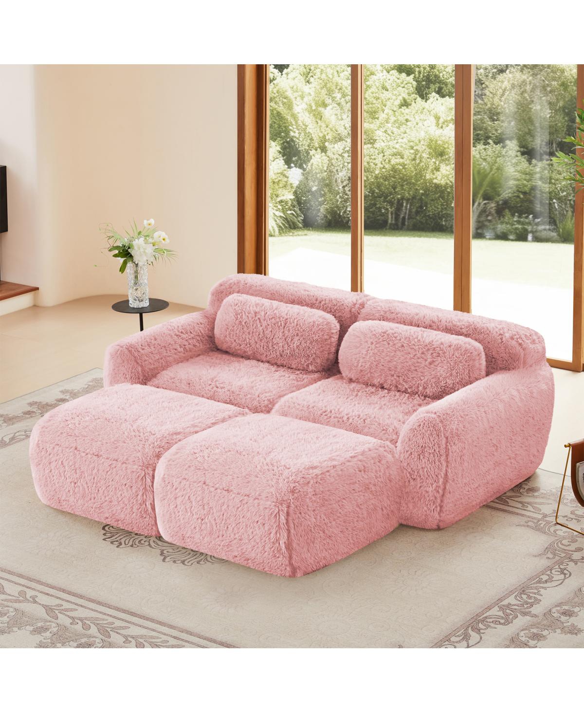Click here for Streamdale Furniture Plush Boneless Sofa with Otto... prices
