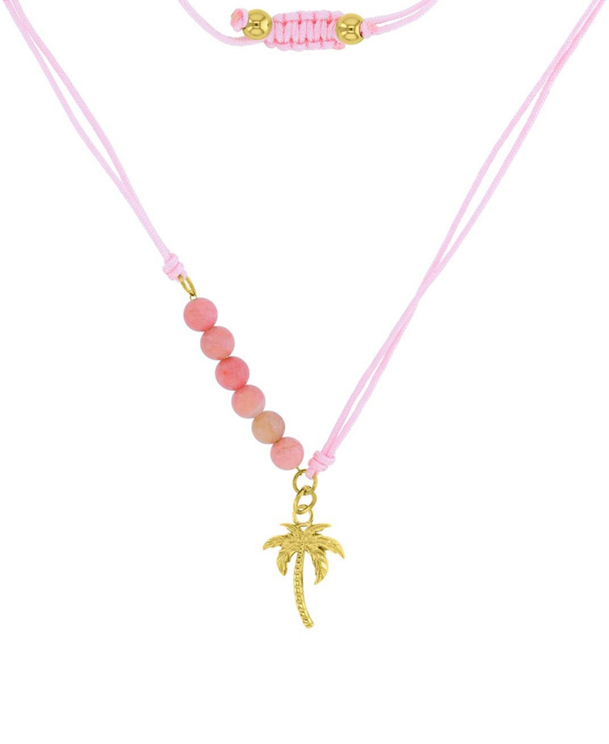 Click here for Roxy Waterproof Yellow Palm Tree Rhodonite Adjusta... prices