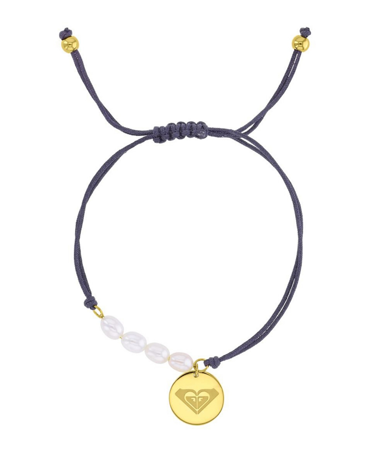 Click here for Roxy Waterproof Yellow Rd Heart Charm Pearl Adjust... prices