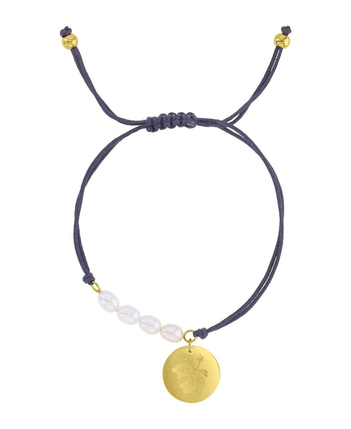 Click here for Roxy Waterproof Yellow Hibiscus Disc Pearl Adjusta... prices