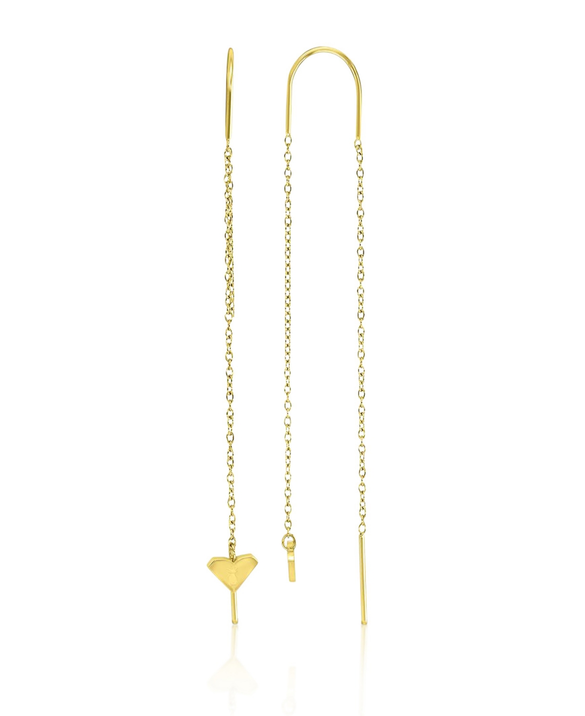 Click here for Roxy Waterproof Yellow 65mm Triangular Heart Pinea... prices