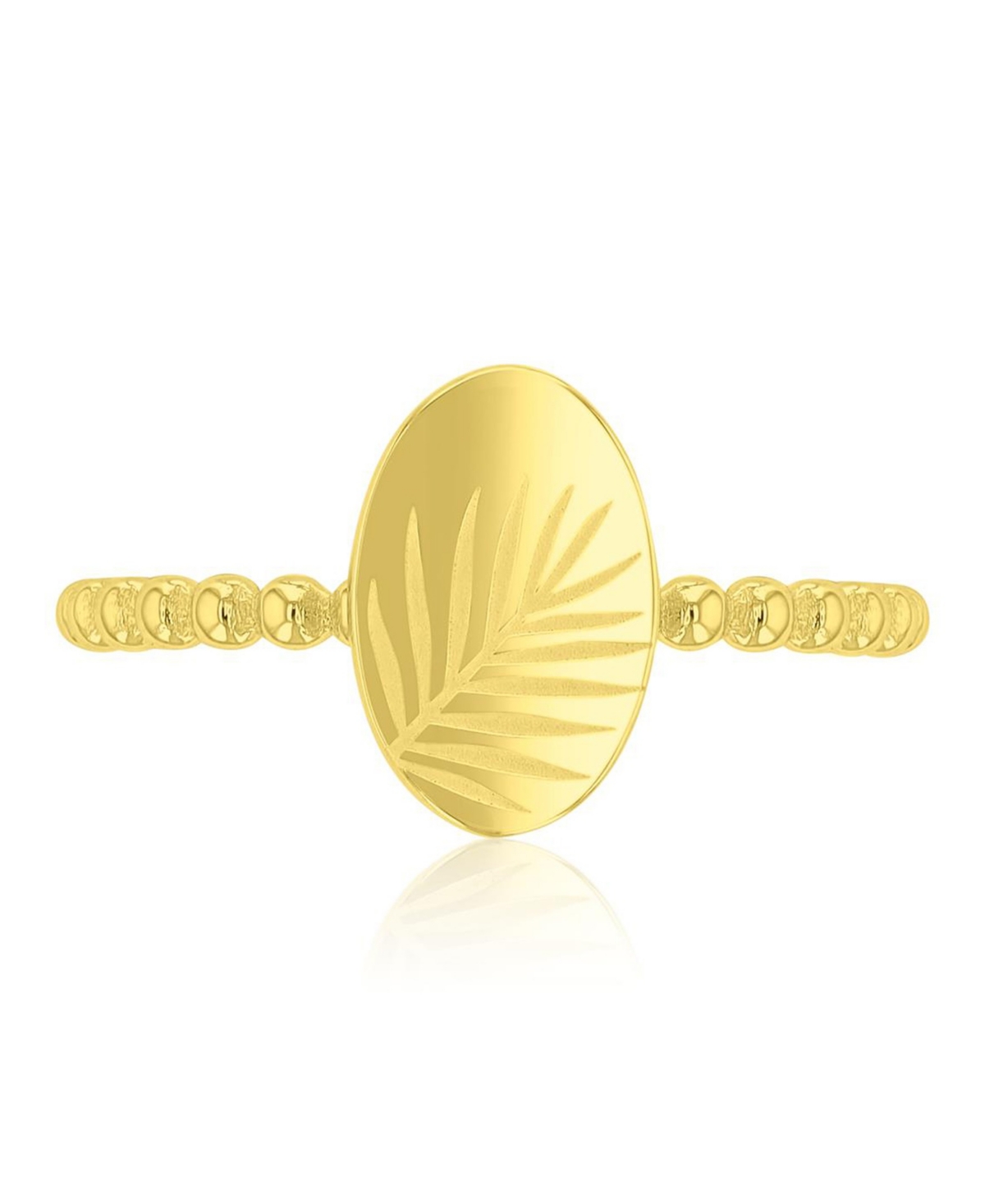 Click here for Roxy Waterproof Yellow Leaves Beads Ring - Gold prices