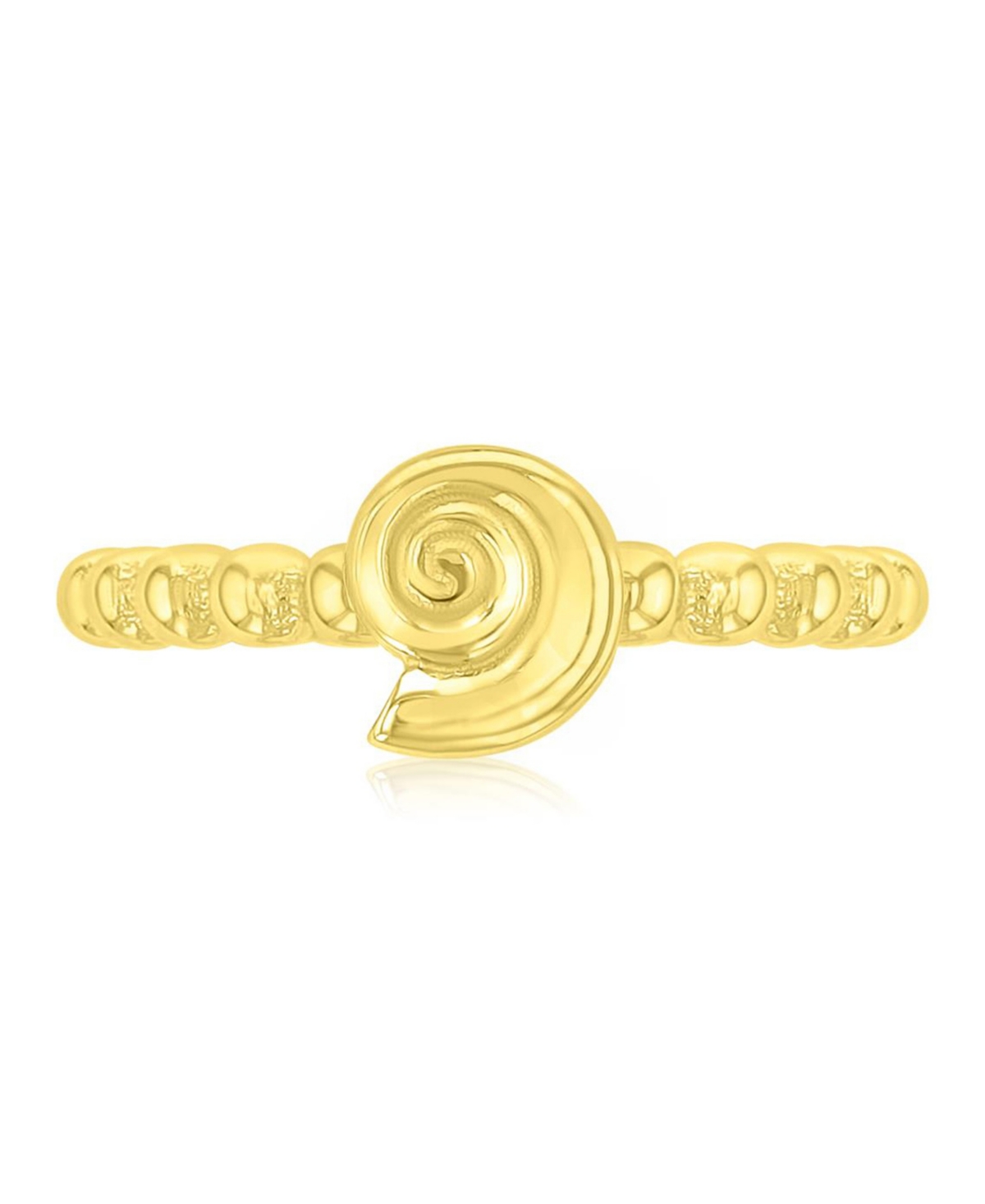 Click here for Roxy Waterproof Yellow Conch Beads Ring - Gold prices
